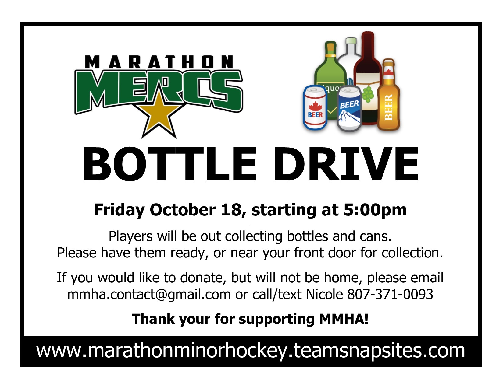 - Marathon Minor Hockey Association